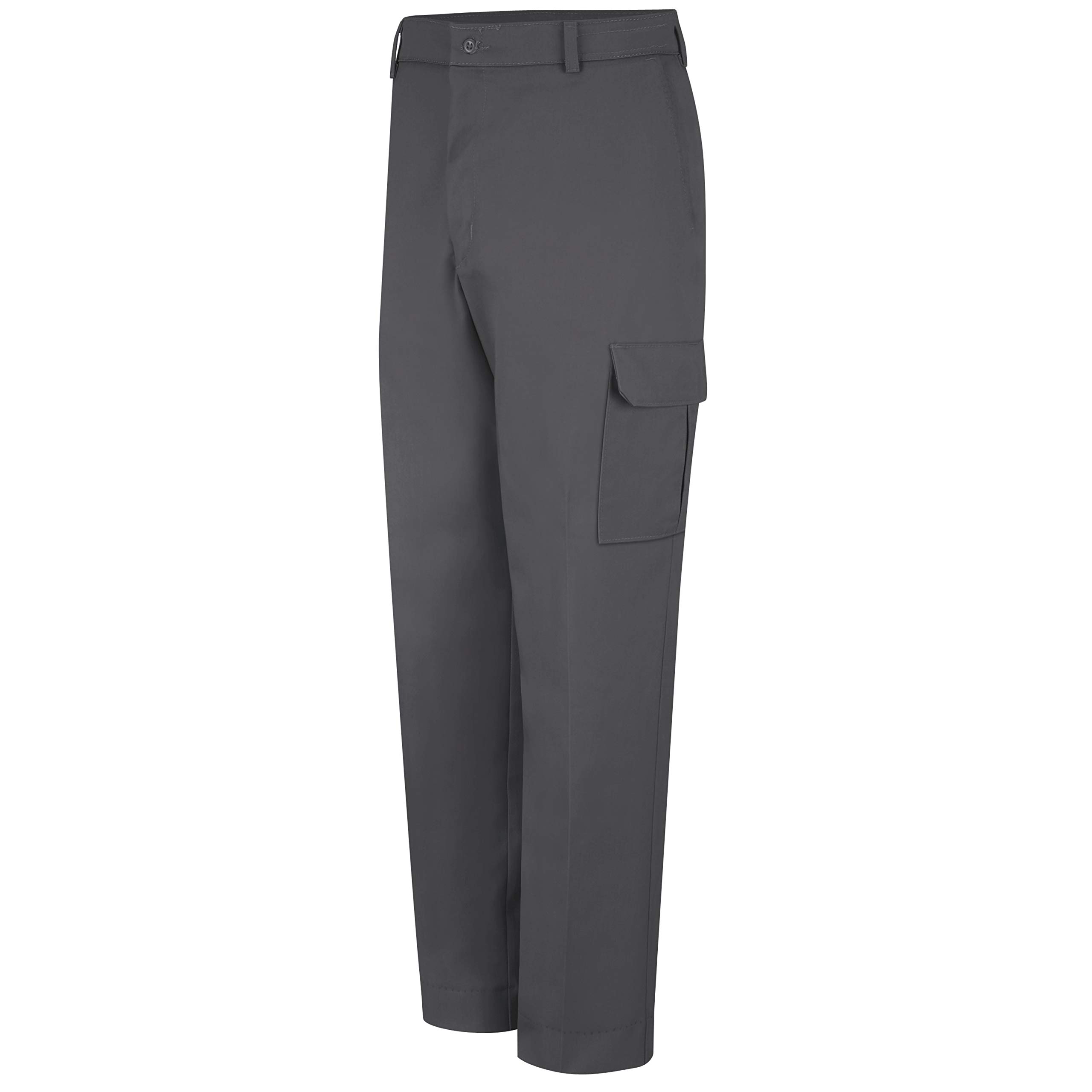 Red Kap Men's Industrial Cargo Pant, Charcoal, 38W x 30L