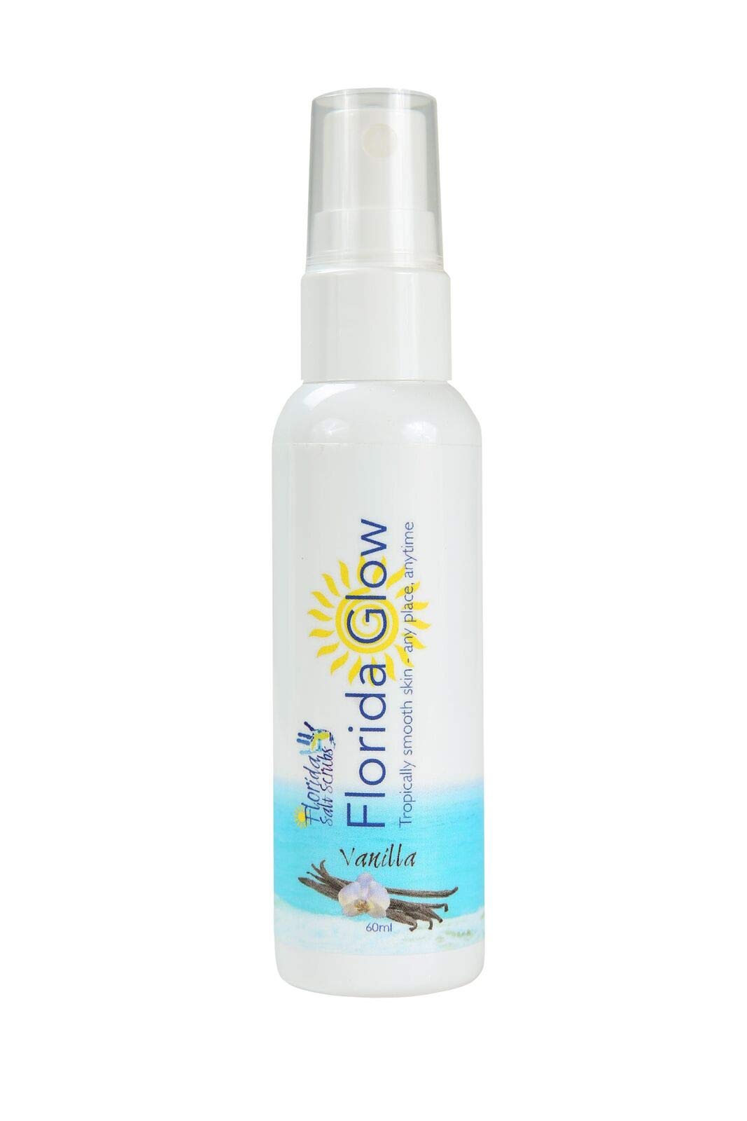 Florida Salt Scrubs Florida Glow Spray Lotion, 60 Milliliter, Vanilla