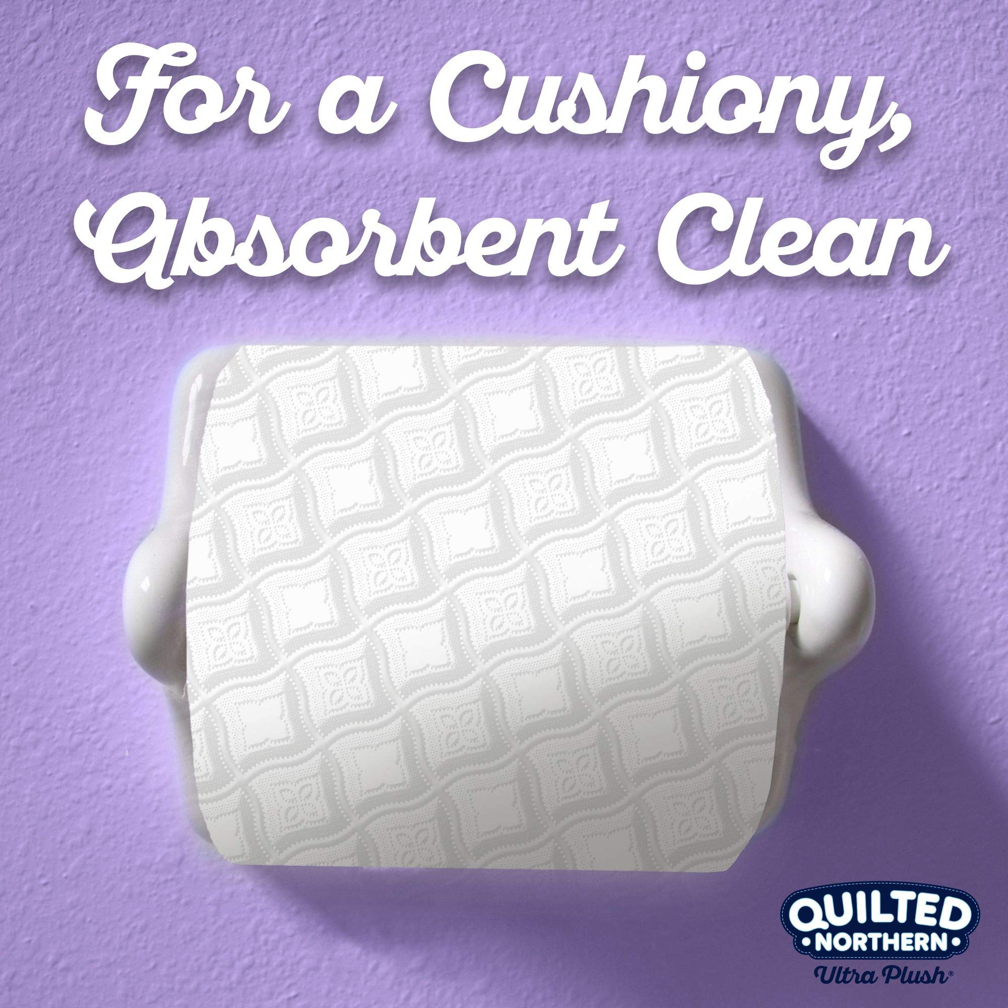 Quilted Northern Ultra Plush Toilet Paper, Double Rolls, 12 Count of 176 3-Ply Sheets Per Roll, 12 Count (Pack of 1)