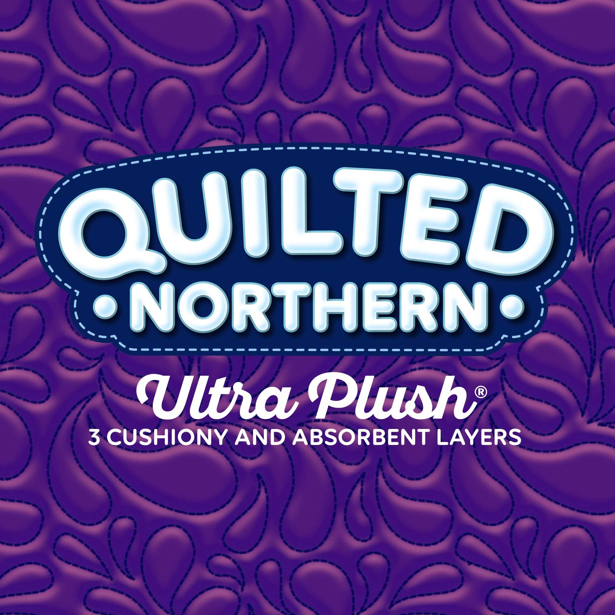 Quilted Northern Ultra Plush Toilet Paper, Double Rolls, 12 Count of 176 3-Ply Sheets Per Roll, 12 Count (Pack of 1)