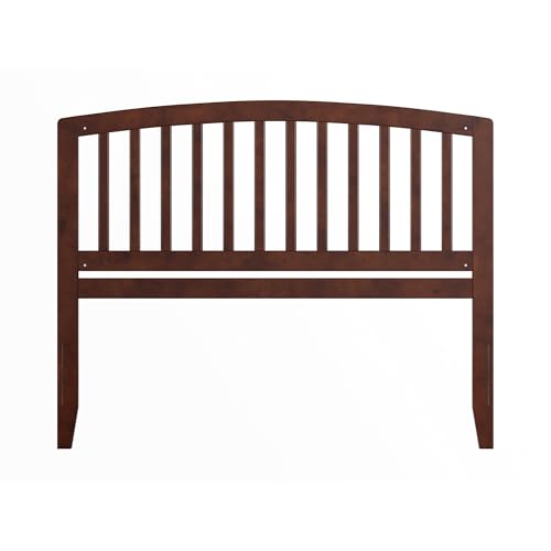 AFI Richmond Queen Size Headboard with Attachable Charger in Walnut