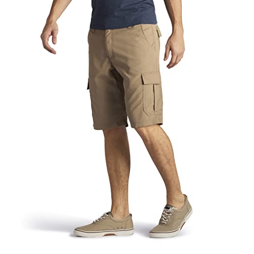 Lee Men's Big & Tall Performance Cargo Short, Lion, 56