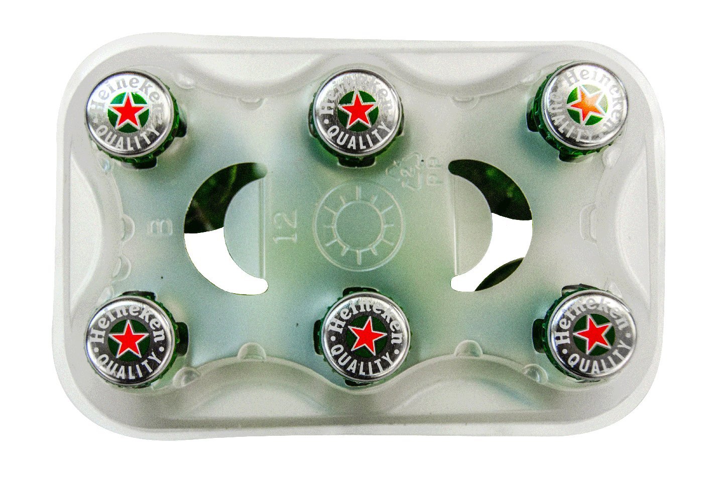 Wholesale Quantity 225ct 12-16oz Six Pack Plastic Bottle Holders for Beer, Water, Soda | FAST SAME DAY SHIPPING