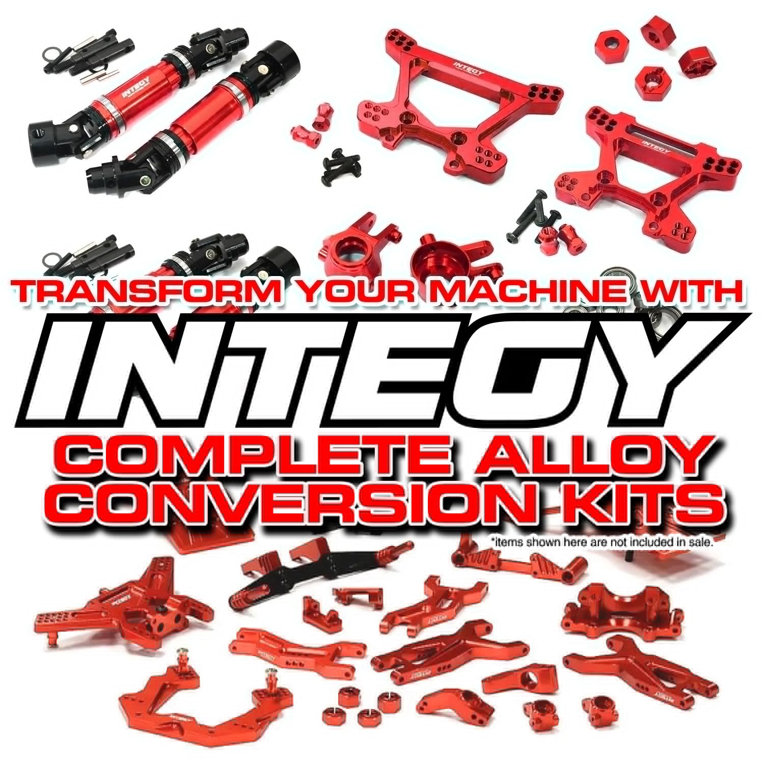 Integy RC Upgrades for HPI, Billet Machined Piggyback Shock (4) for HPI 1/10 Bullet MT & Bullet ST
