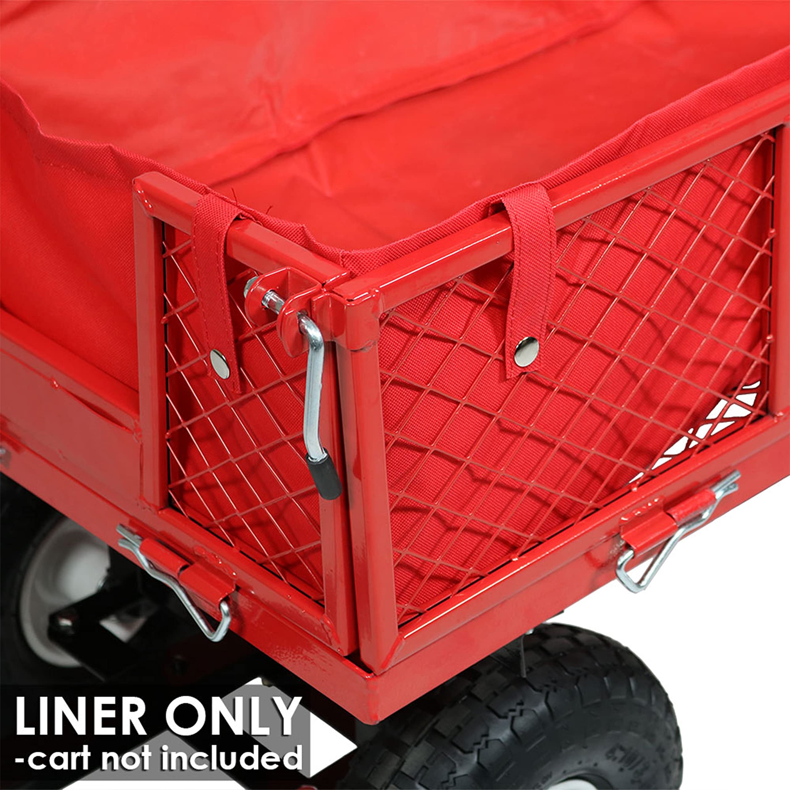 Sunnydaze Utility Cart Liner - Includes Liner ONLY