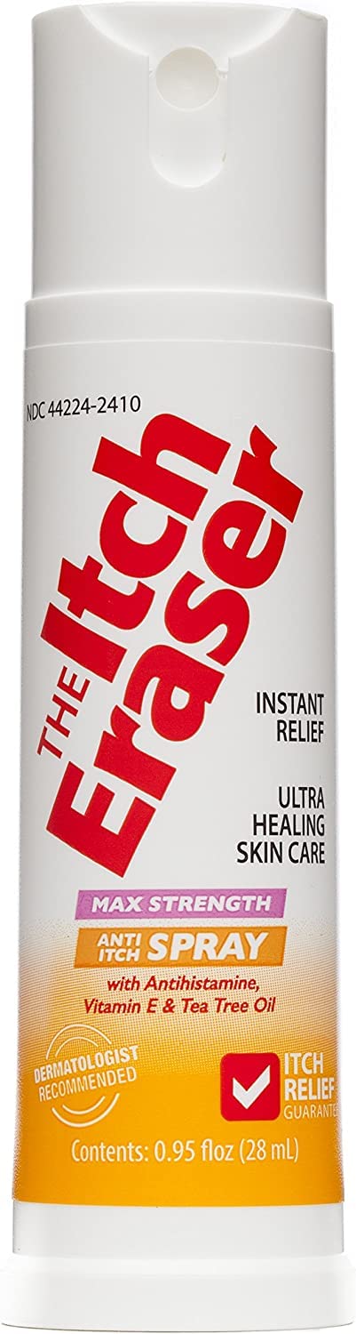 Tenders The Itch Eraser Spray Max Strength 0.95oz (4 Pack)
