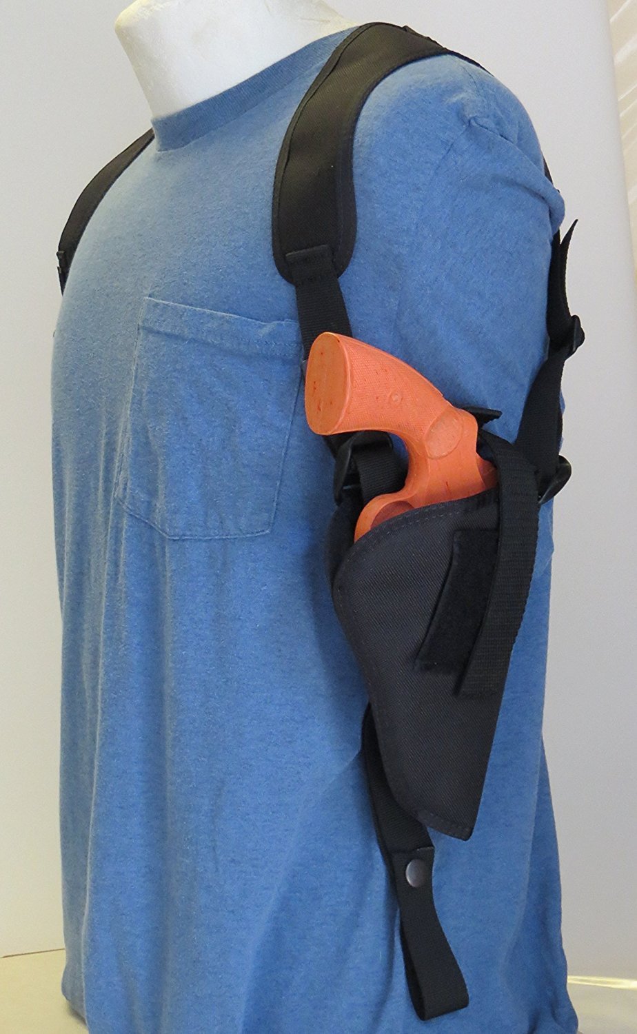 Federal Shoulder Holster for Ruger GP100, 4 Barrel with Double Speedloader Pouch