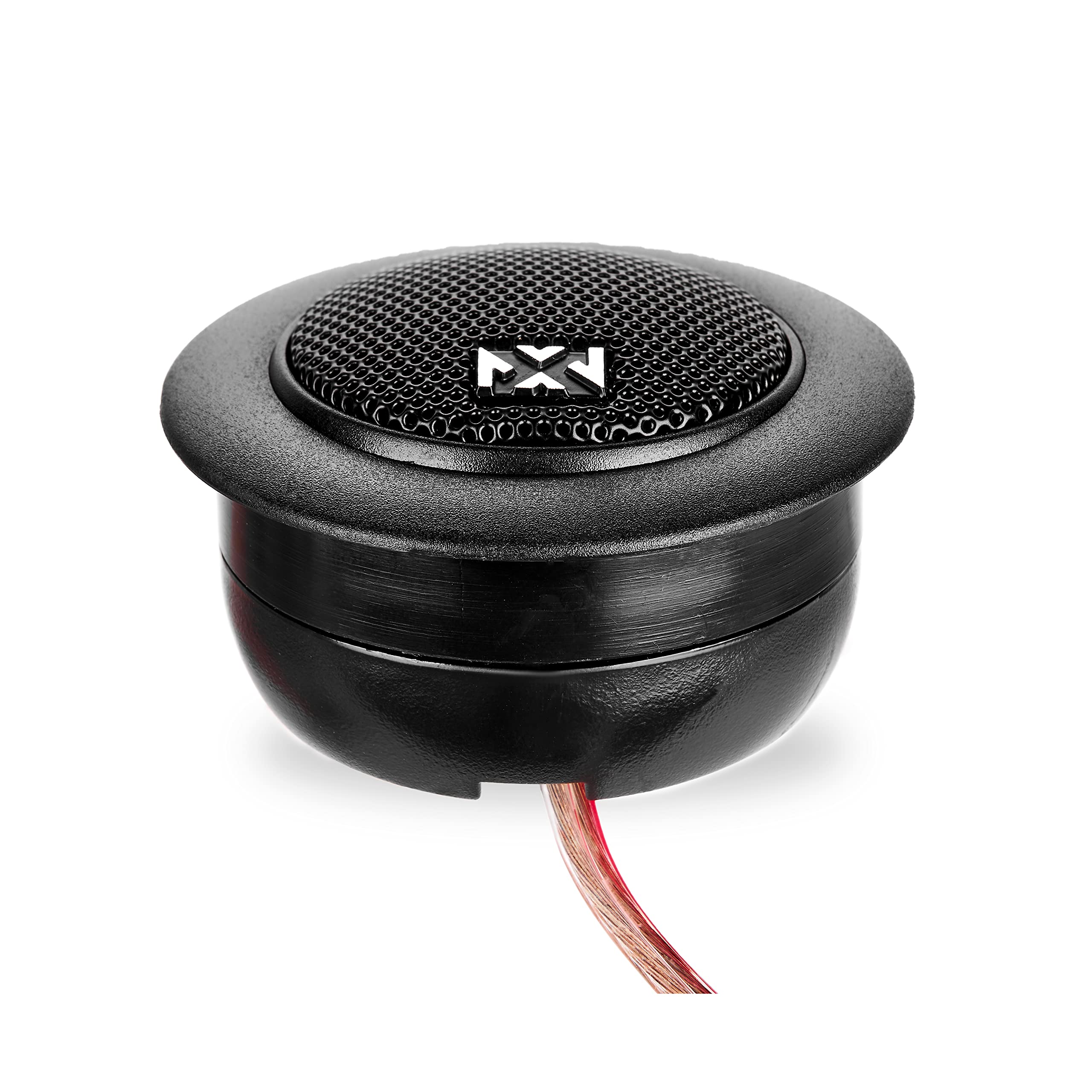 NVXยฎ VSPTW 1" Premium Car Tweeters, 450W Max, 150W RMS, Silk Dome Tweeters with Passive X-Overs, Easy to Install in Cars/Trucks/Doors (Pair)