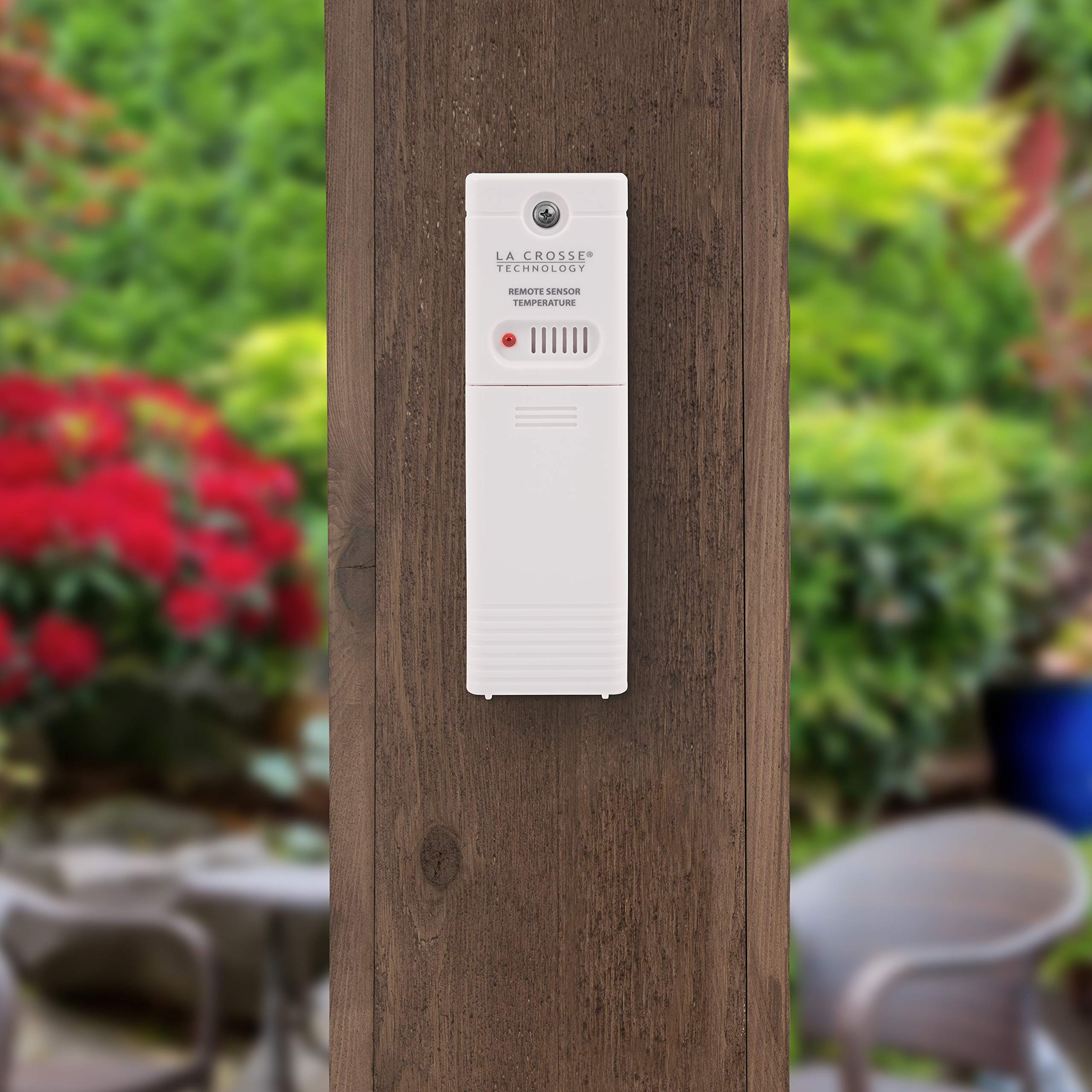 La Crosse Technology 308-179OR Wireless Temperature Humidity Station with Trends & Alerts, Orange/White