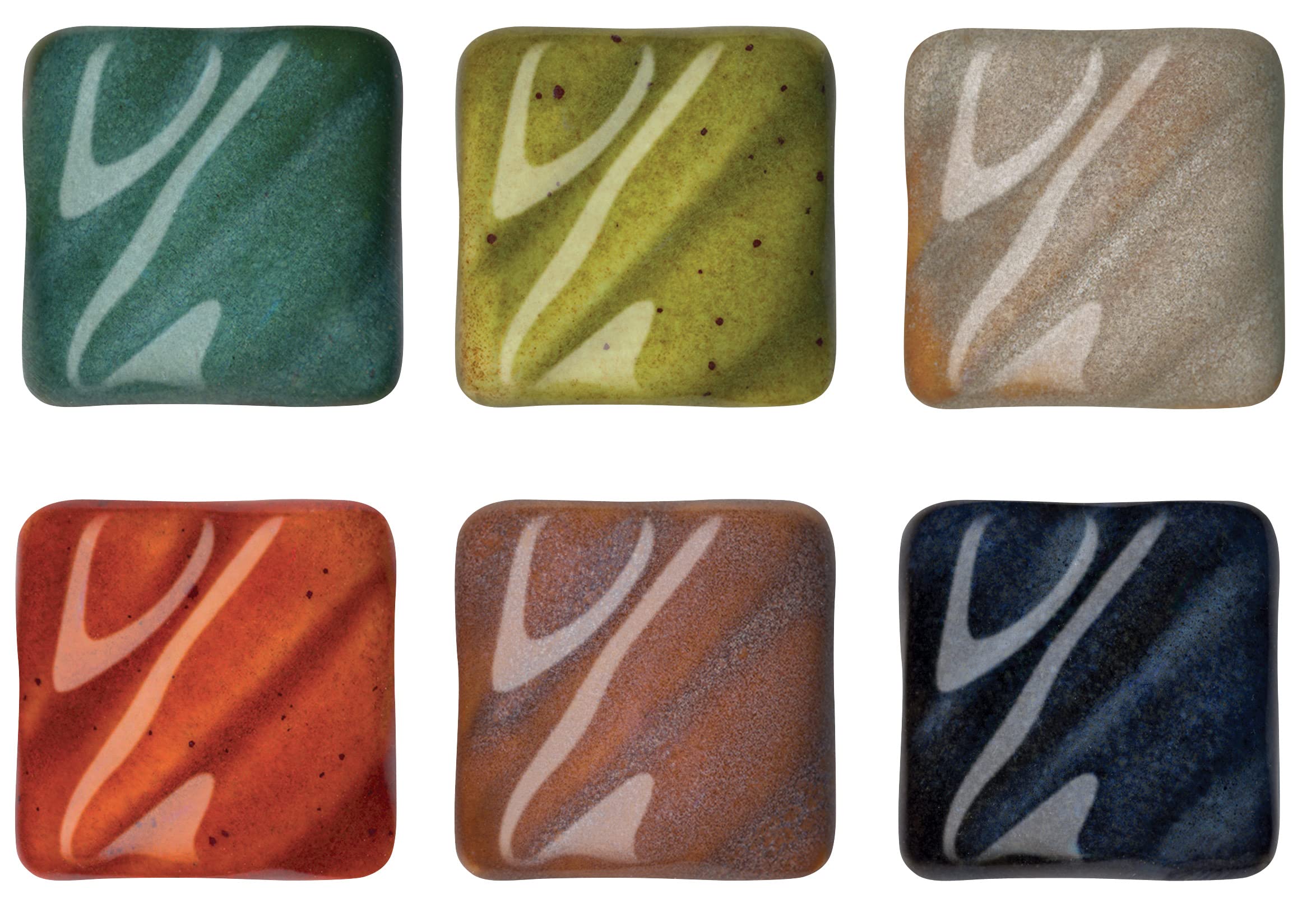 AMACO Potter's Choice High Fire Glazes Class Pack Set 3