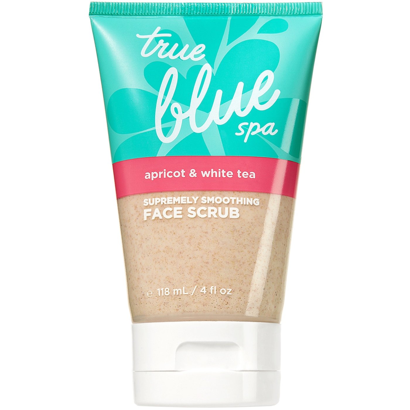 Bath & Body Works True Blue Spa Apricot & White Tea Facial Scrub 4oz