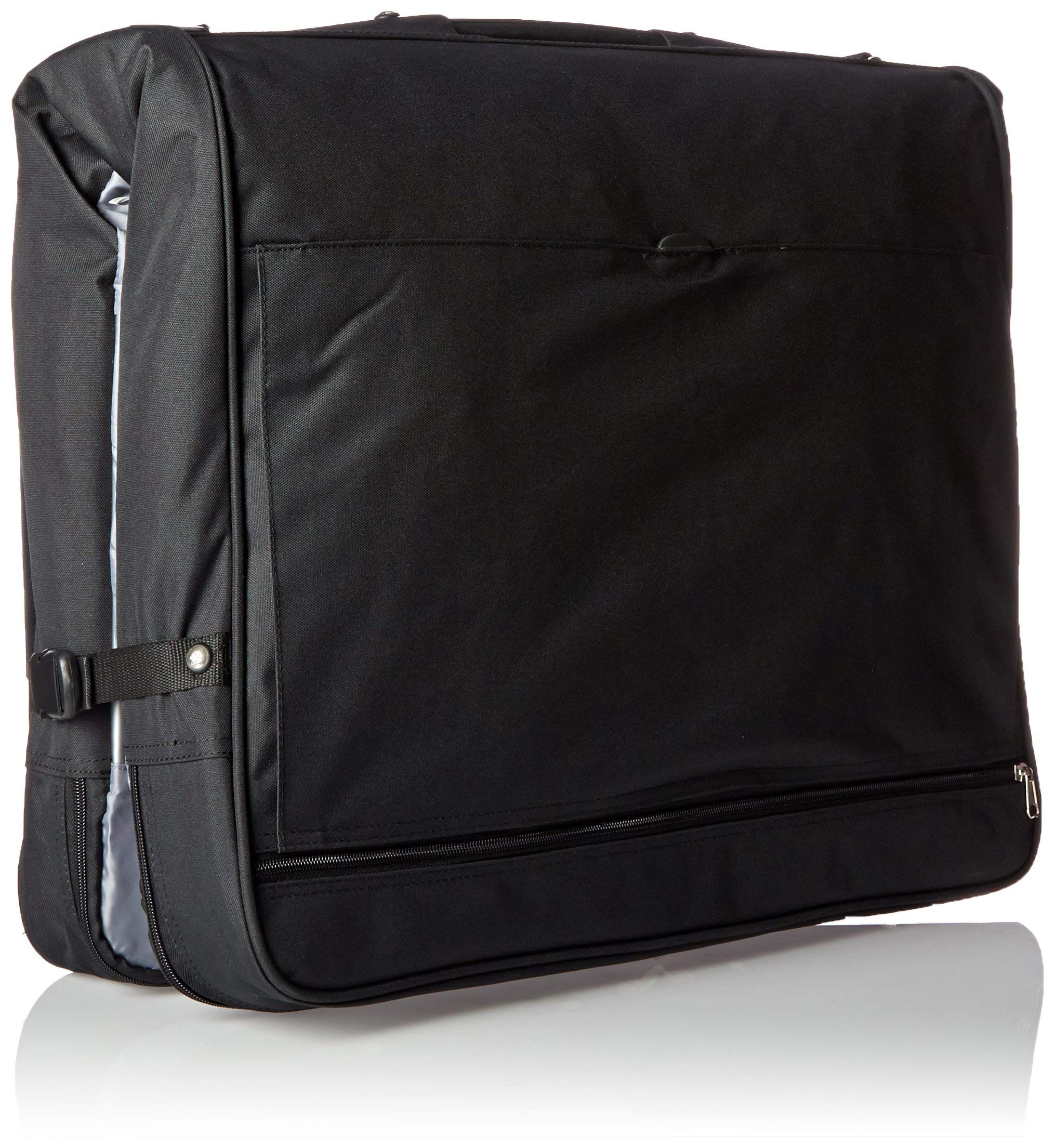 DELSEY Paris Garment Bags Deluxe Garment Hanging Travel Bag, Black, 45 Inch