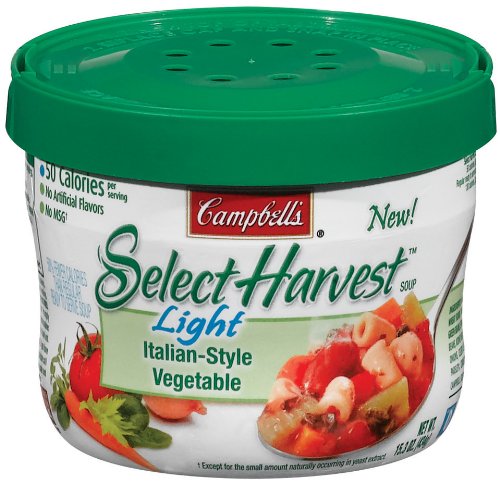 Select Harvest Ready-to-Serve Soup Light Italian - Style Vegetable - 8 Pack
