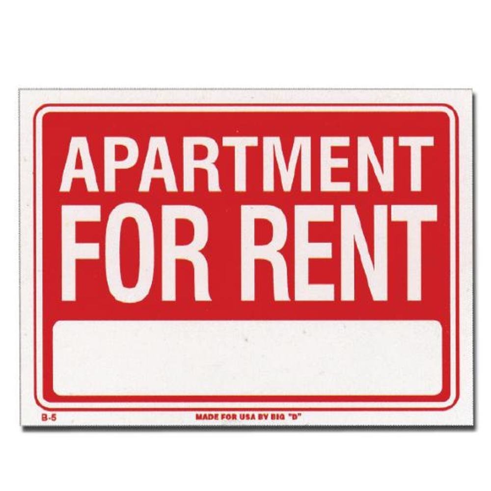 Apartment For Rent Sign, Each