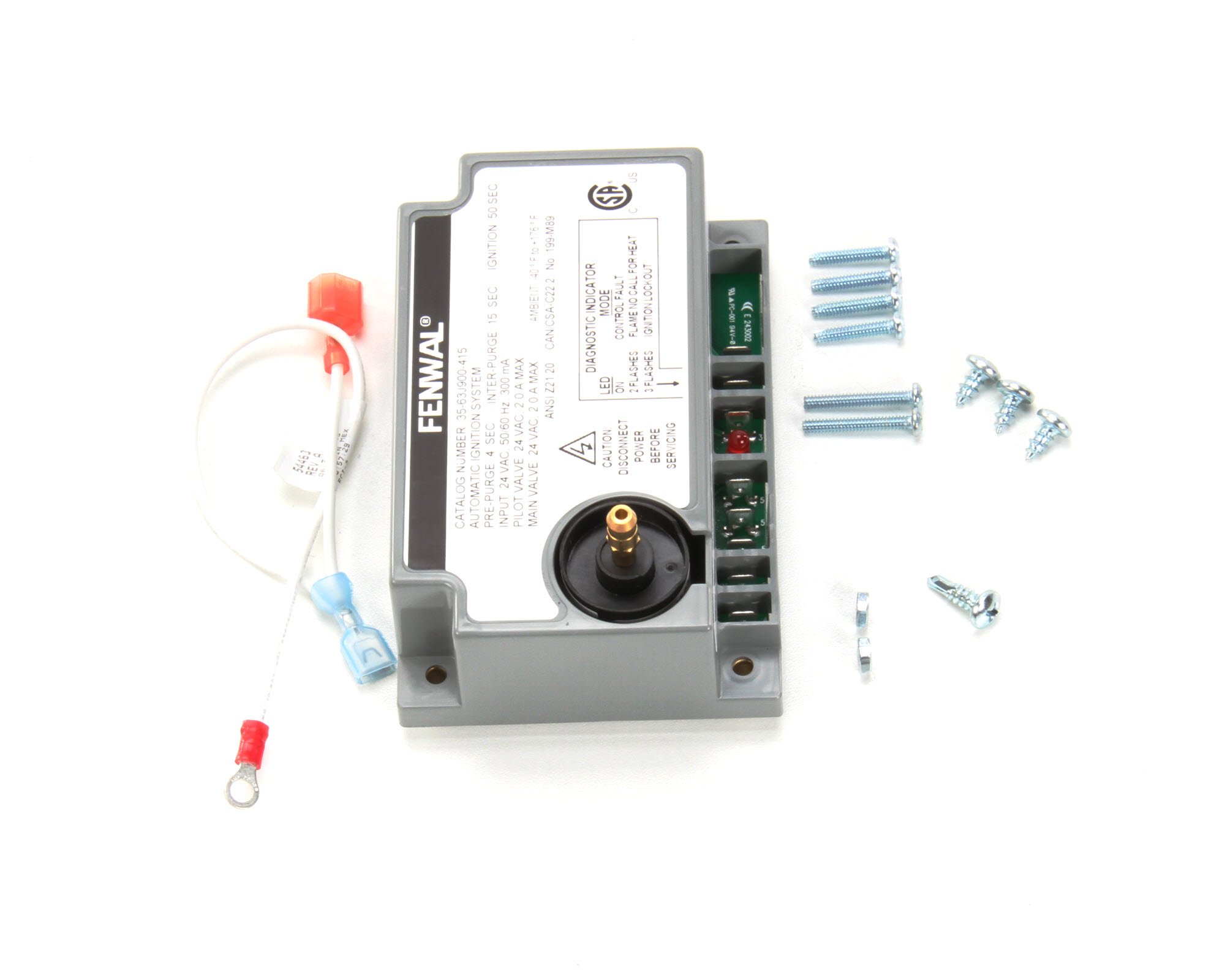 Blodgett 20348 Spark Box Assembly with Screws Liquid Propane