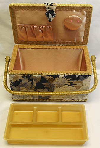 Large Rectangular Sewing Basket (ANTIQUE)