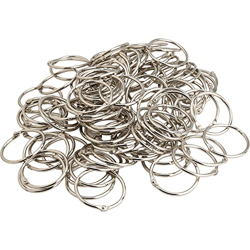 1.5" Metal Book Rings 01438-10 Rings