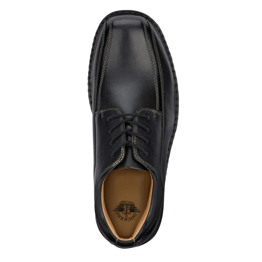 Dockers Men’s Trustee Leather Oxford Dress Shoe,Black,10 M US