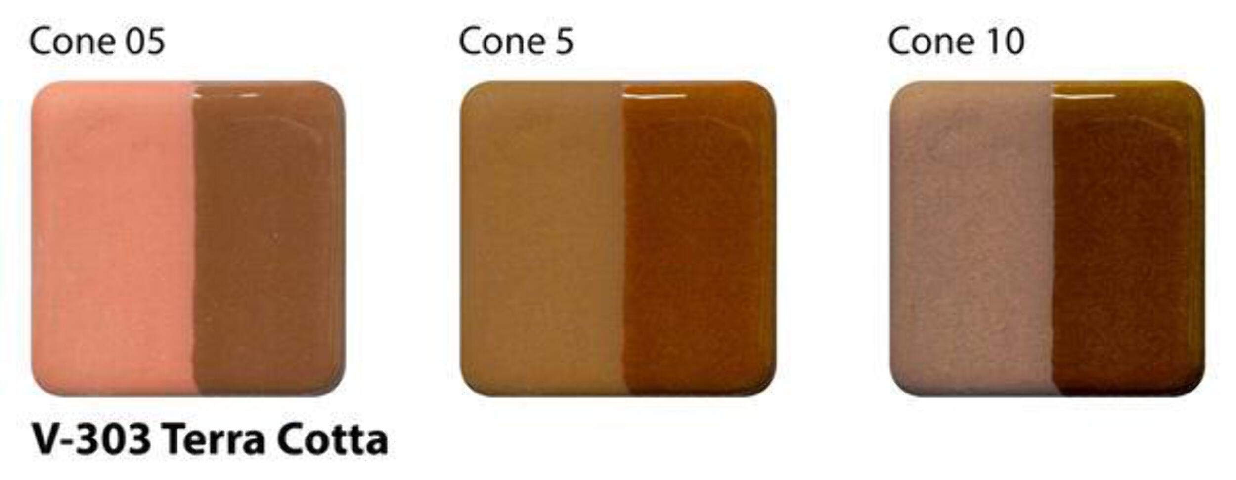 Amaco Velvet Underglaze - 2 Ounce Jar - V-303 Terra Cotta