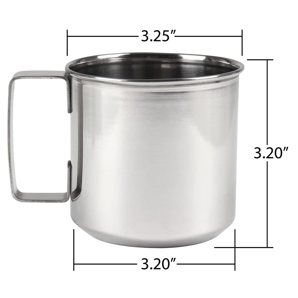 Lindy's metal drinking cup, 12 ounce, silver
