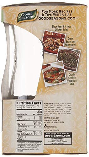 Good Seasons Italian Dressing Mix, 2 Packages with Cruet, 1.4 Oz. Net