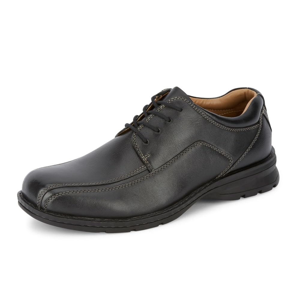 Dockers Men’s Trustee Leather Oxford Dress Shoe,Black,10 M US