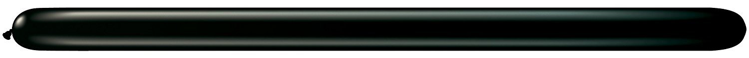 Qualatex 260Q Onyx Black Tying Balloons (100ct)