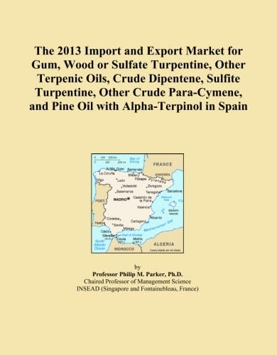 The 2013 Import and Export Market for Gum, Wood or Sulfate Turpentine, Other Terpenic Oils, Crude Dipentene, Sulfite Turpentine, Other Crude Para-Cymene, and Pine Oil with Alpha-Terpinol in Spain