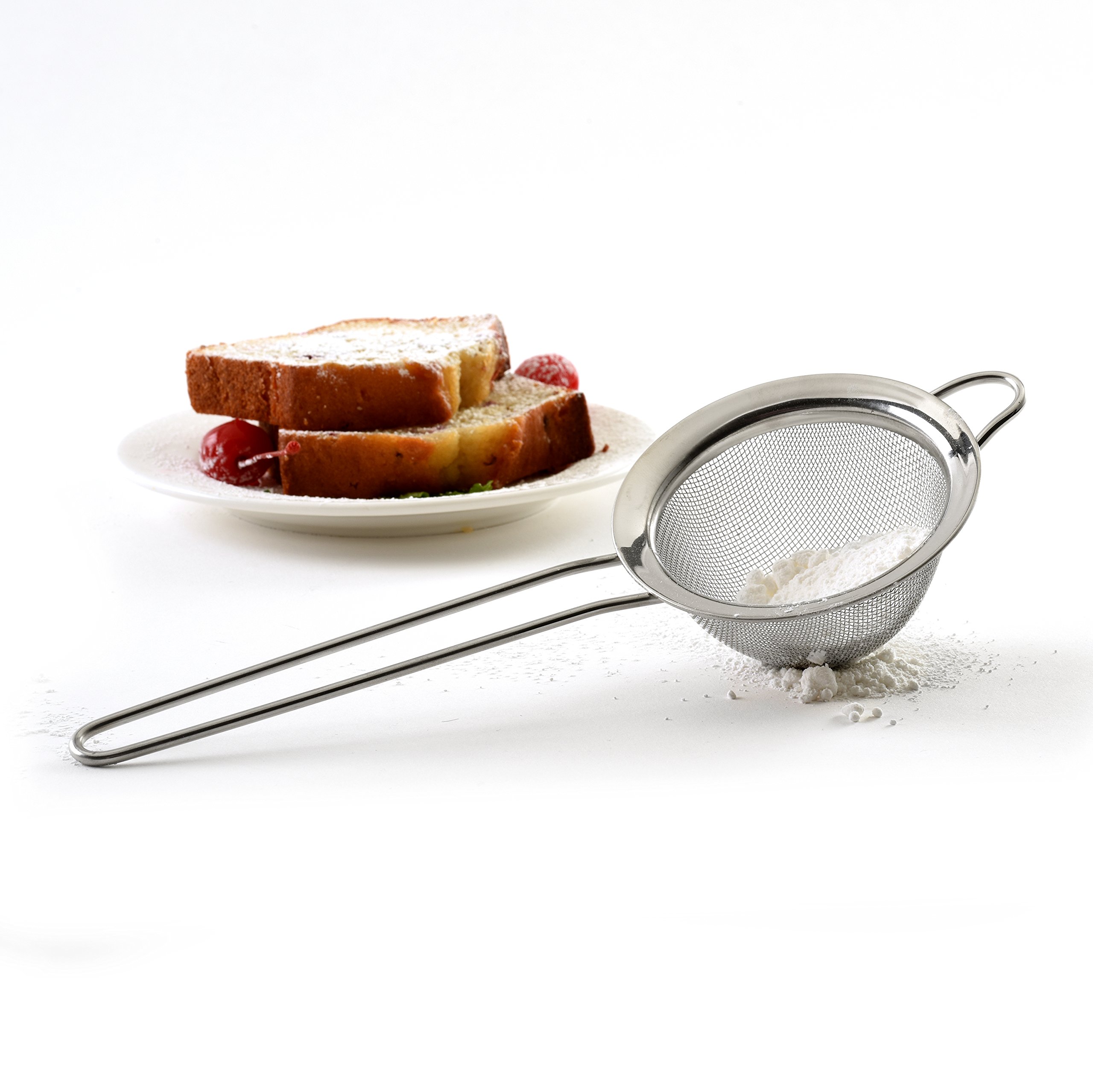 Norpro Strainer, 3-Inch, Silver