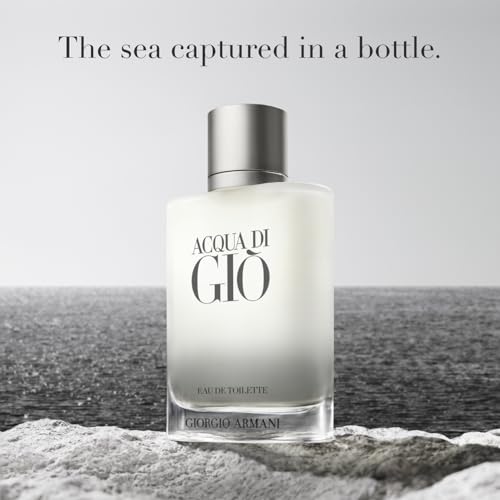 Armani Beauty - Acqua di Gio - Eau de Toilette - Cologne for Men - Long Lasting Fragrance with Bergamot notes, Jasmine, White Musks, Patchouli & Cedarwood β 1.0 Fl Oz