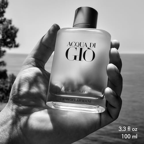 Armani Beauty - Acqua di Gio - Eau de Toilette - Cologne for Men - Long Lasting Fragrance with Bergamot notes, Jasmine, White Musks, Patchouli & Cedarwood β 1.0 Fl Oz