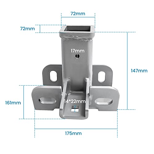 maXpeedingrods Tow Towing Trailer Hitch Receiver for Land Rover LR4 2010-2016, for Range Rover Sport 2006-2013