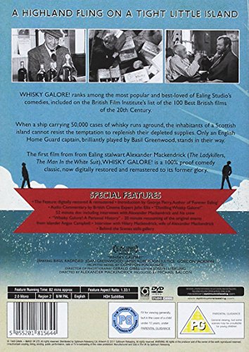 Whisky Galore ( Whisky Galore! ) ( Tight Little Island ) [ NON-USA FORMAT, PAL, Reg.2 Import - United Kingdom ]