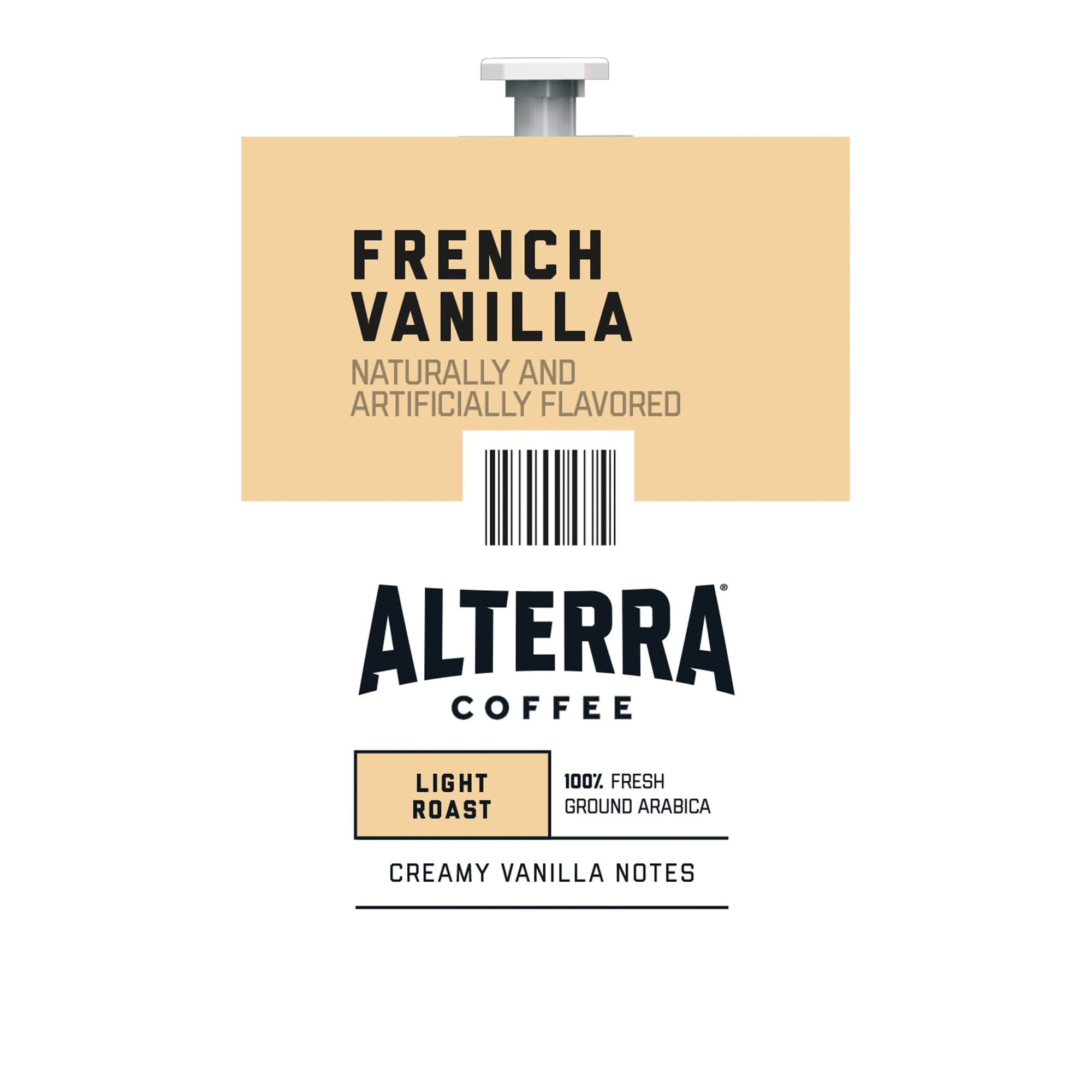FLAVIA ALTERRA COFFEE, French Vanilla, 20-Count Freshpacks (Pack of 1 Rail)