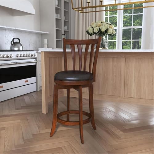 Hillsdale Savana Swivel Stool, Counter, Cherry