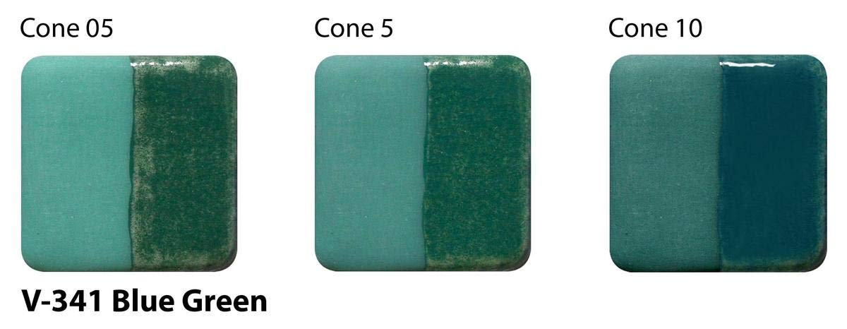 UNDERGLAZE Velvet V-341 Blue Green Pint