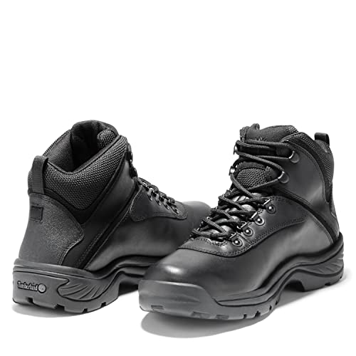 Timberland Men's White Ledge Mid Waterproof Hiking Boot, Black, 10.5