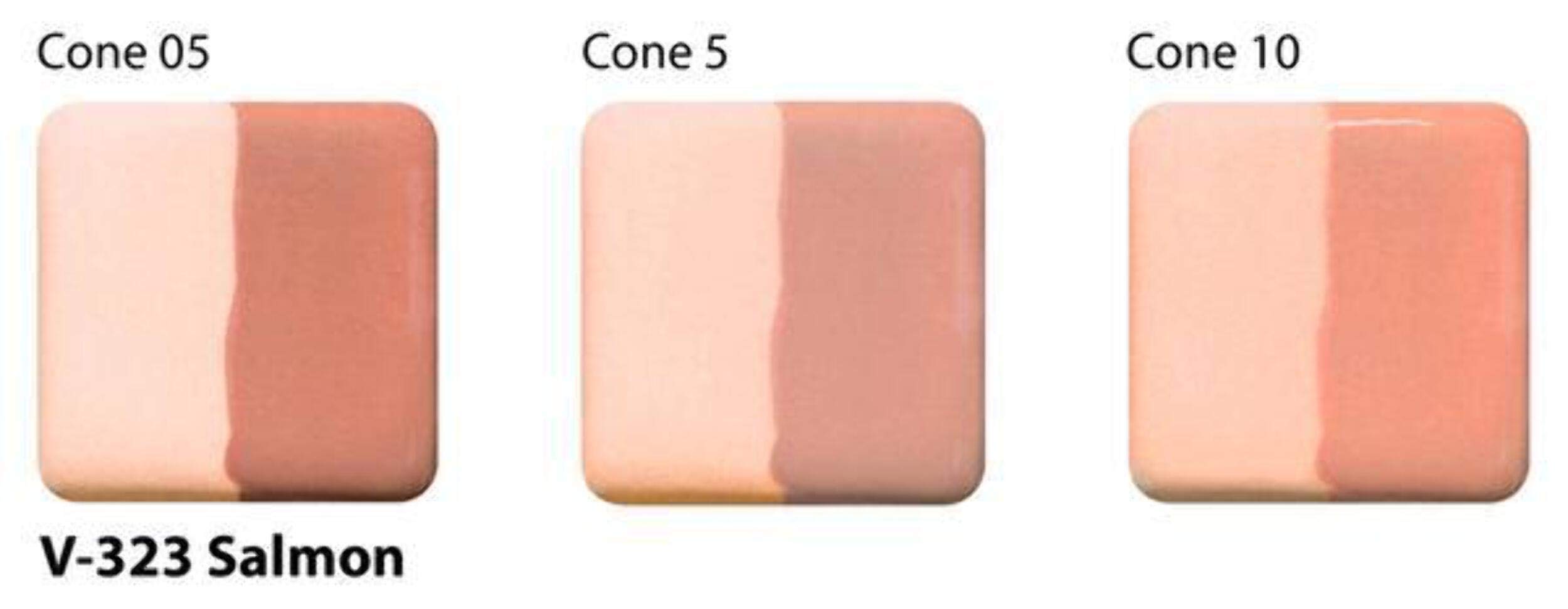 Amaco Velvet Underglaze - 2 Ounce Jar - V-323 Salmon