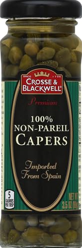 Crosse & Blackwell Premium 100% Non-Pareil Capers, 3.5 ounces