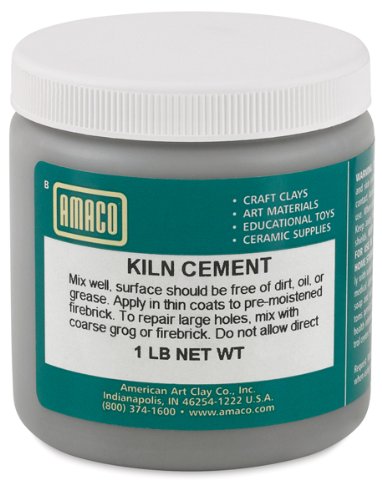 Amaco Prepared Kiln Cement - 1 lb Jar