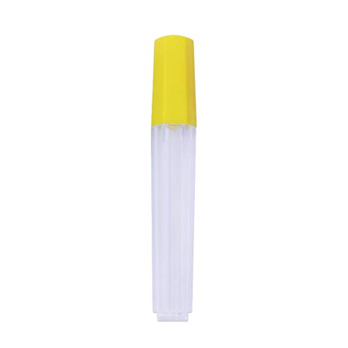 EXCEART Clear Beads Needle Storage Tube 4Pcs 10cm Transparent Plastic Sealed Stitching Craft Needles Organizer Bottles Sewing Embroidery Needles Holder Braiding Tool