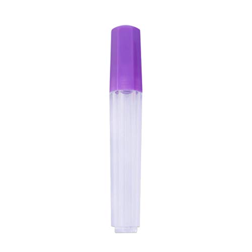 EXCEART Clear Beads Needle Storage Tube 4Pcs 10cm Transparent Plastic Sealed Stitching Craft Needles Organizer Bottles Sewing Embroidery Needles Holder Braiding Tool