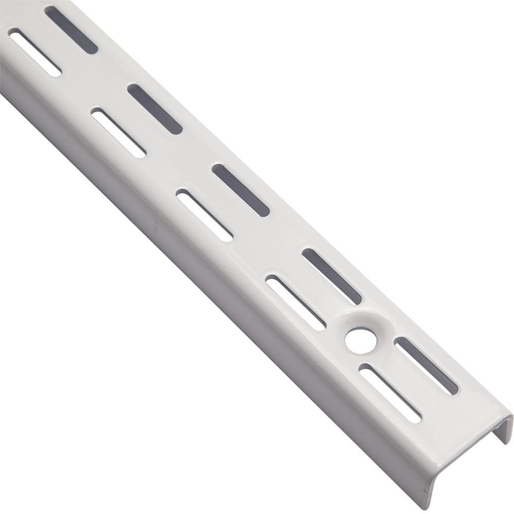 Organized Living freedomRail Bracket for Wood Shelves, 10.5-inch - White