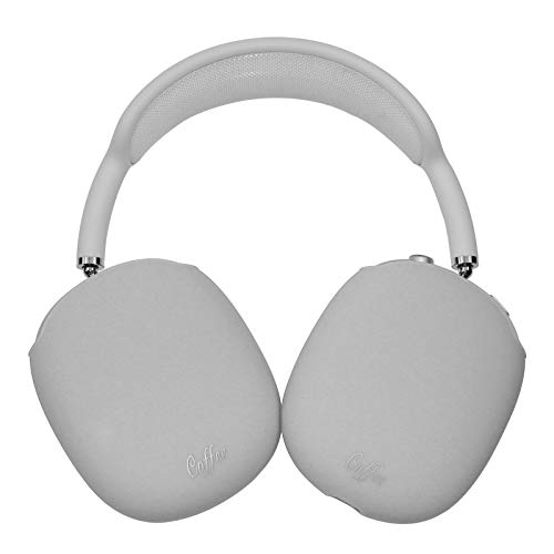 Coffee Compatible with Apple AirPods Max Case Cover Protective Silicone Case for AirPods Max Headphones (Gray)