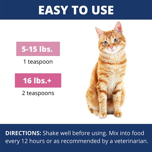 Under the Weather Anti-Diarrhea Liquid for Dogs and Cats - Soothe Your Pet's Upset Stomach andĀ Provide Relief from Diarrhea - (4 oz Bottle) (for Cats (4Oz))
