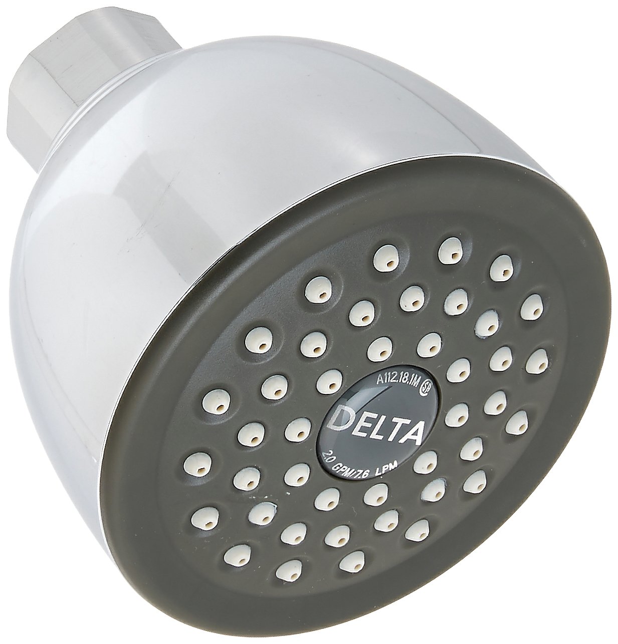 Delta Faucet RP28599 Push-Clean TM Showerhead, Chrome, 0.5