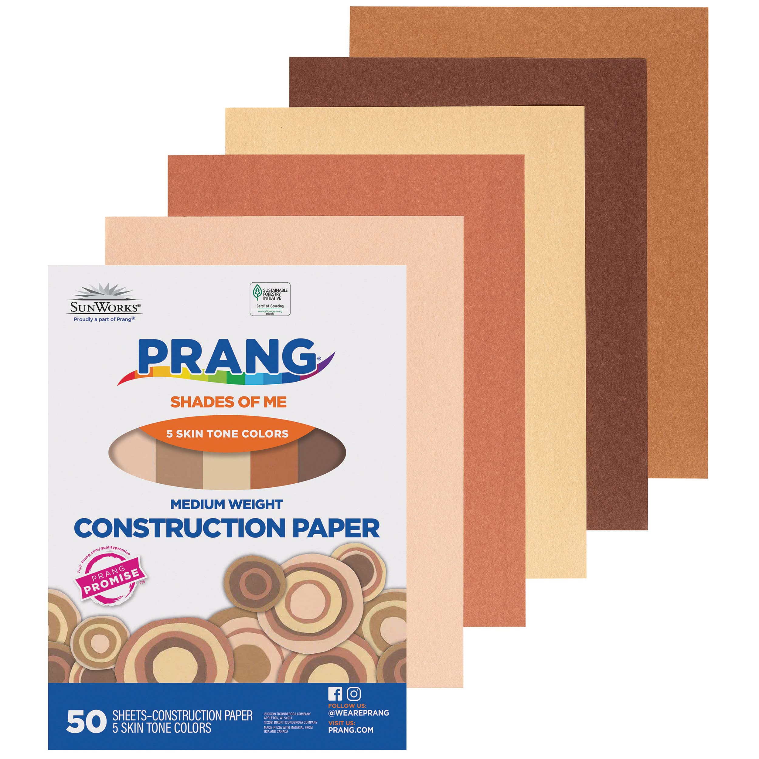 Pacon Multicultural Construction Paper (PAC9509)