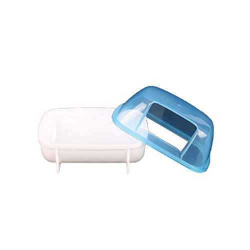 JSM 2 PCS Small Animals Bathroom, Sand Bath Container, Pet Bathroom for Dwarf Hamster/Mouse/Chinchilla/Rat/Gerbil