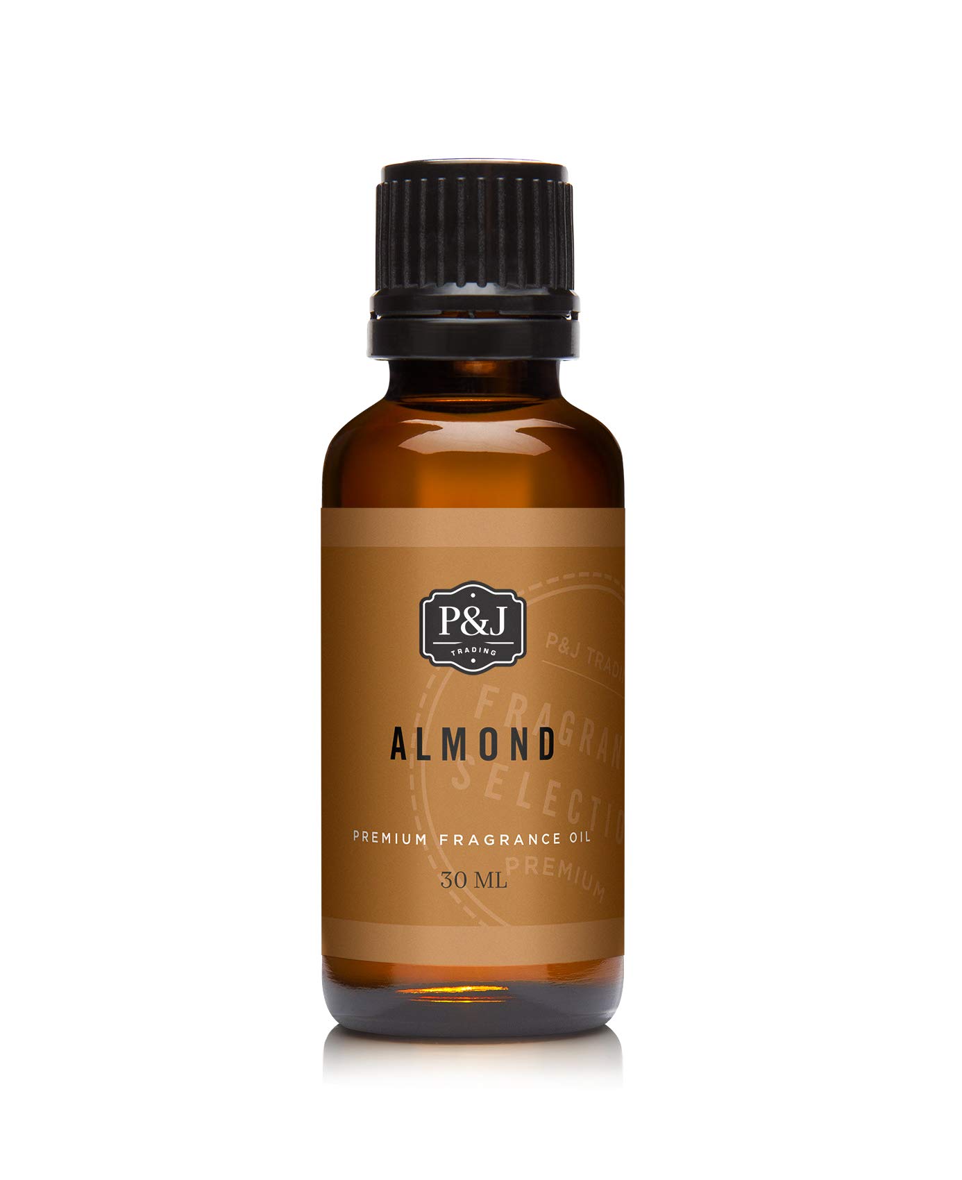 P&J Trading Fragrance Oil | Almond Oil 30ml - Candle Scents for Candle Making, Freshie Scents, Soap Making Supplies, Diffuser Oil Scents