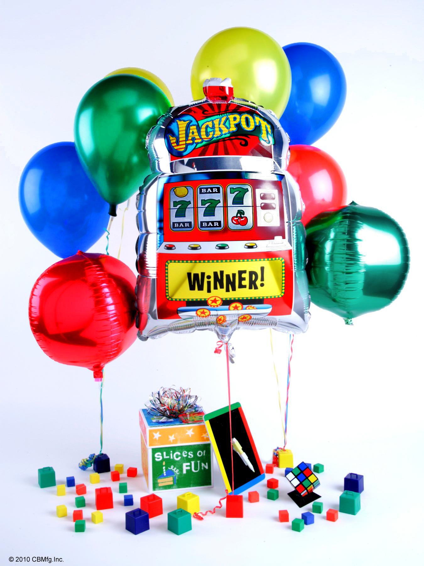 Cube Weight 65 g Balloon Weight Primary Asst (10 Piece)
